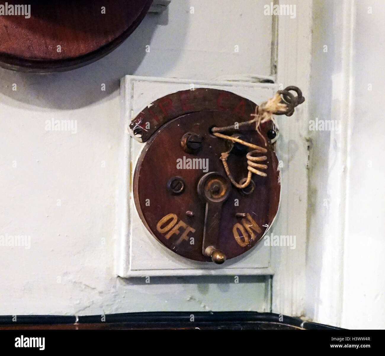 19th Century light switch. Dated 21st Century Stock Photo - Alamy