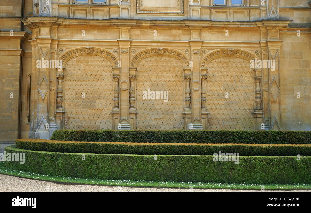 Exterior of Waddesdon Manor, a country house in the village of ...