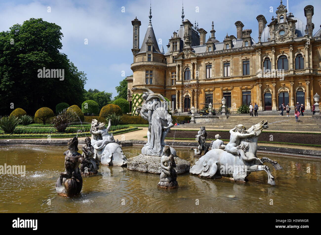 Mythological fountain house hi-res stock photography and images - Alamy