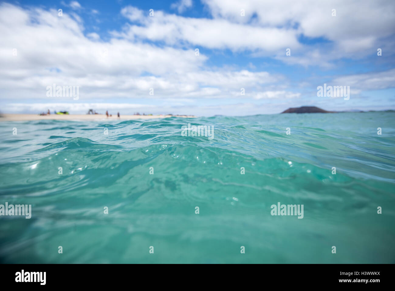 Close-up of ocean, Canary Islands, Spain Stock Photo - Alamy