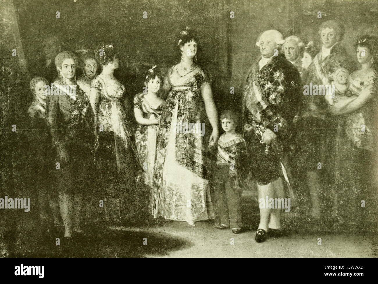 Francisco goya family of charles iv hi-res stock photography and images ...