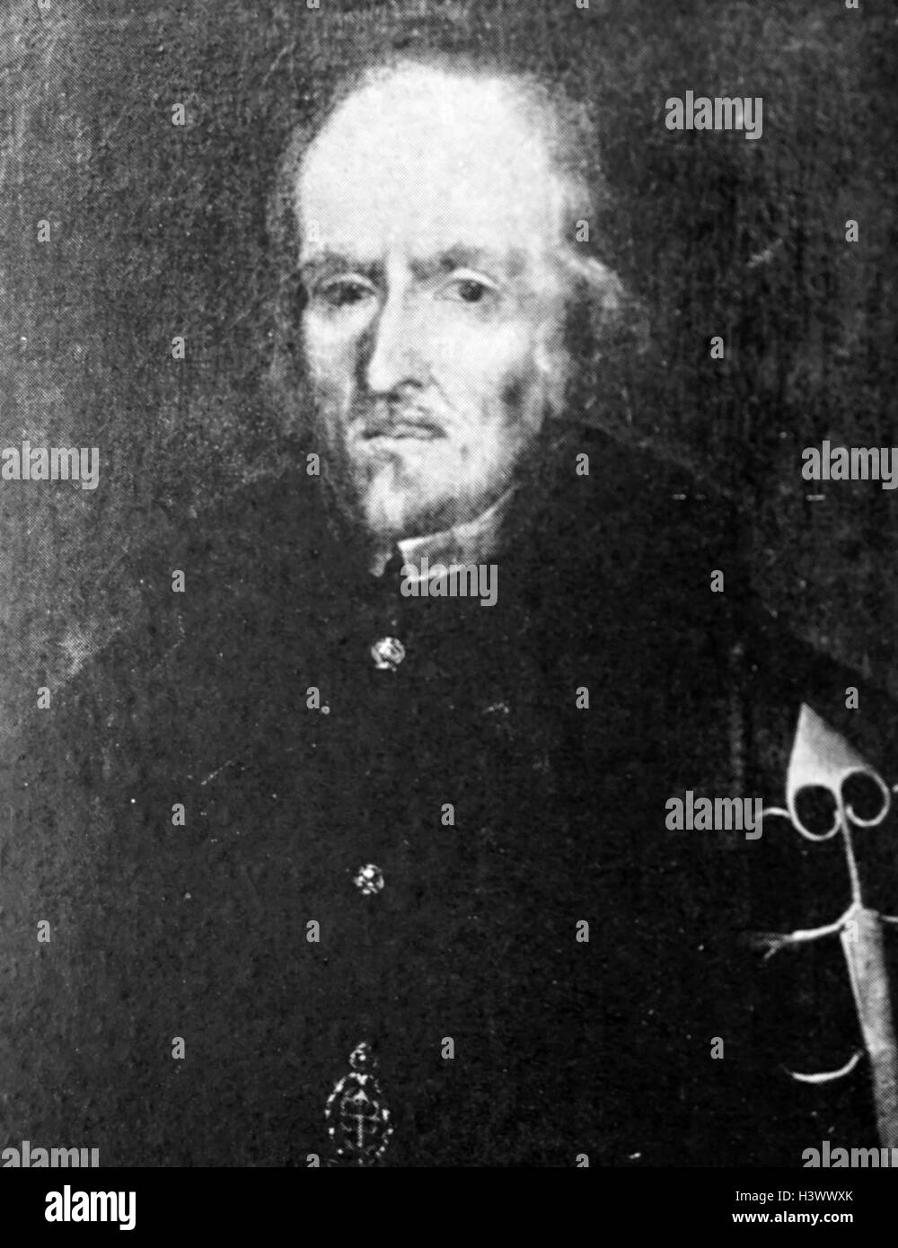 Pedro calderon de la barca 1600 1681 Black and White Stock Photos ...