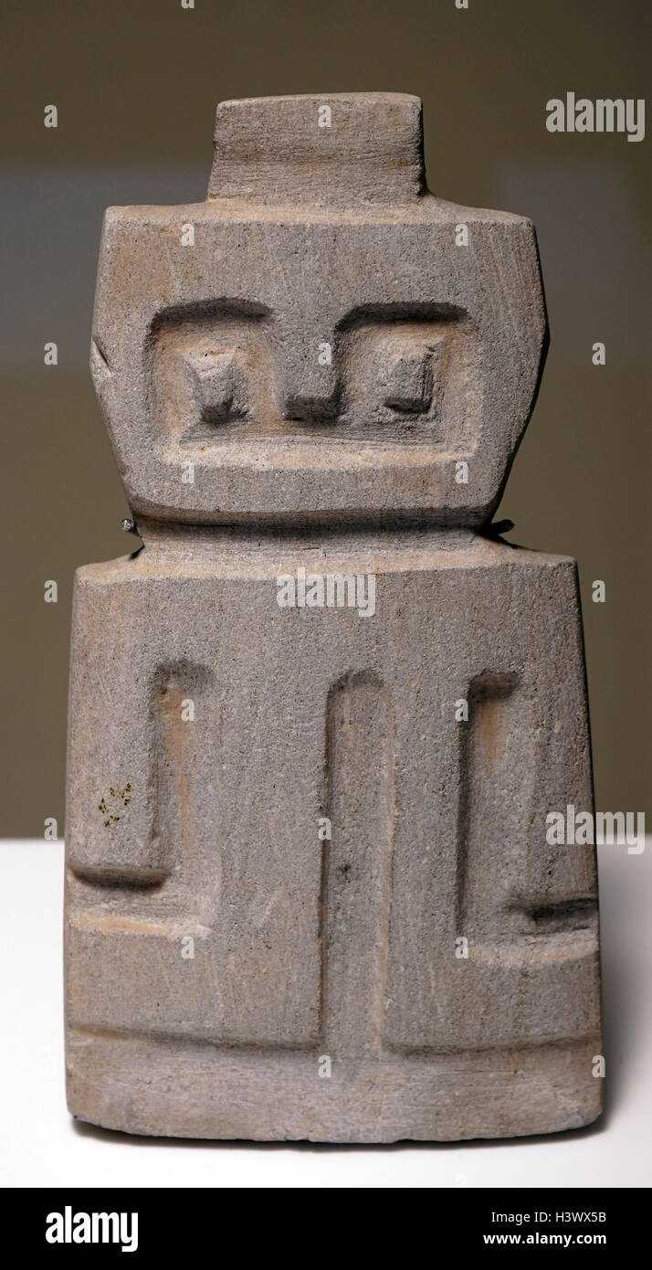 Pedra stone idol from Ecuador. Dated 5th Century Stock Photo - Alamy