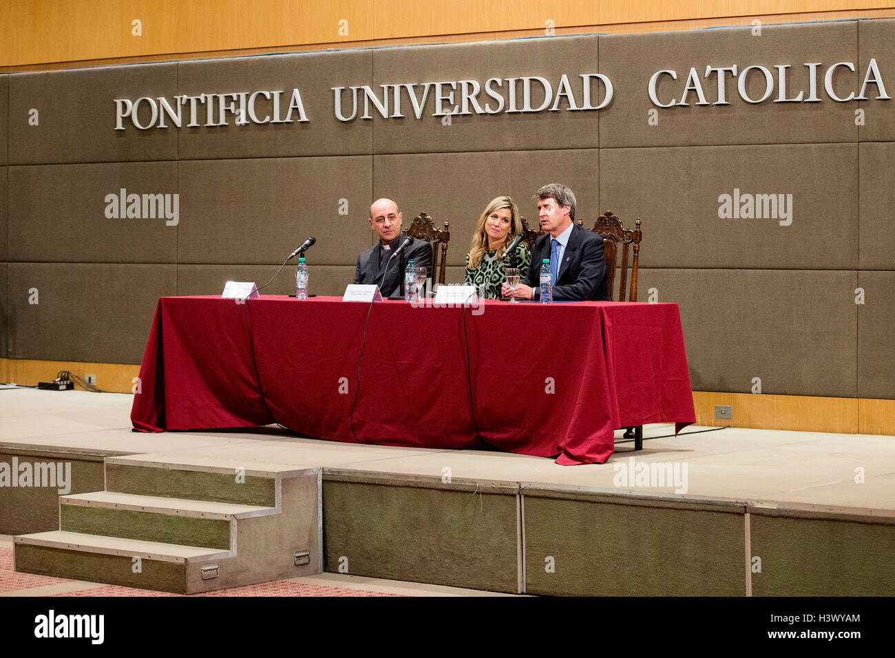 Queen Maxima of The Netherlands with her parents Jorge Zorreguieta and ...