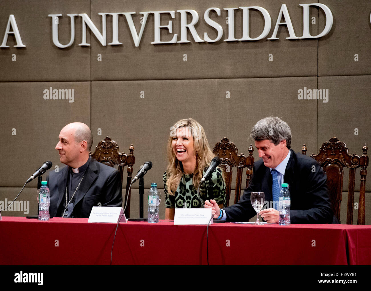 Queen Maxima of The Netherlands with her parents Jorge Zorreguieta and ...