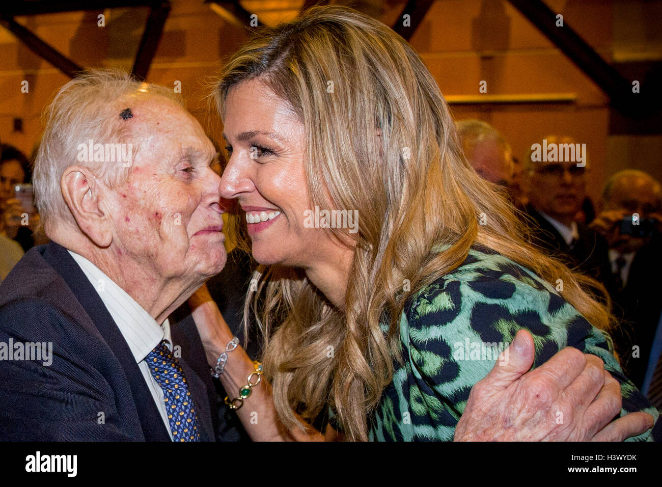Queen Maxima of The Netherlands with her parents Jorge Zorreguieta and ...
