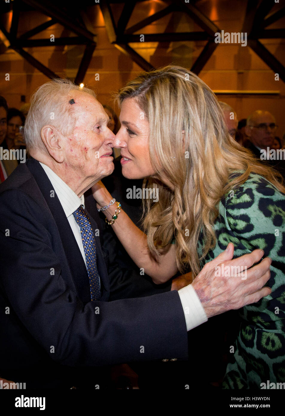 Queen Maxima of The Netherlands with her parents Jorge Zorreguieta and ...
