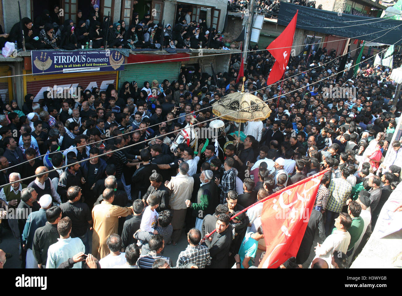 Ashura procession horse hi-res stock photography and images - Alamy