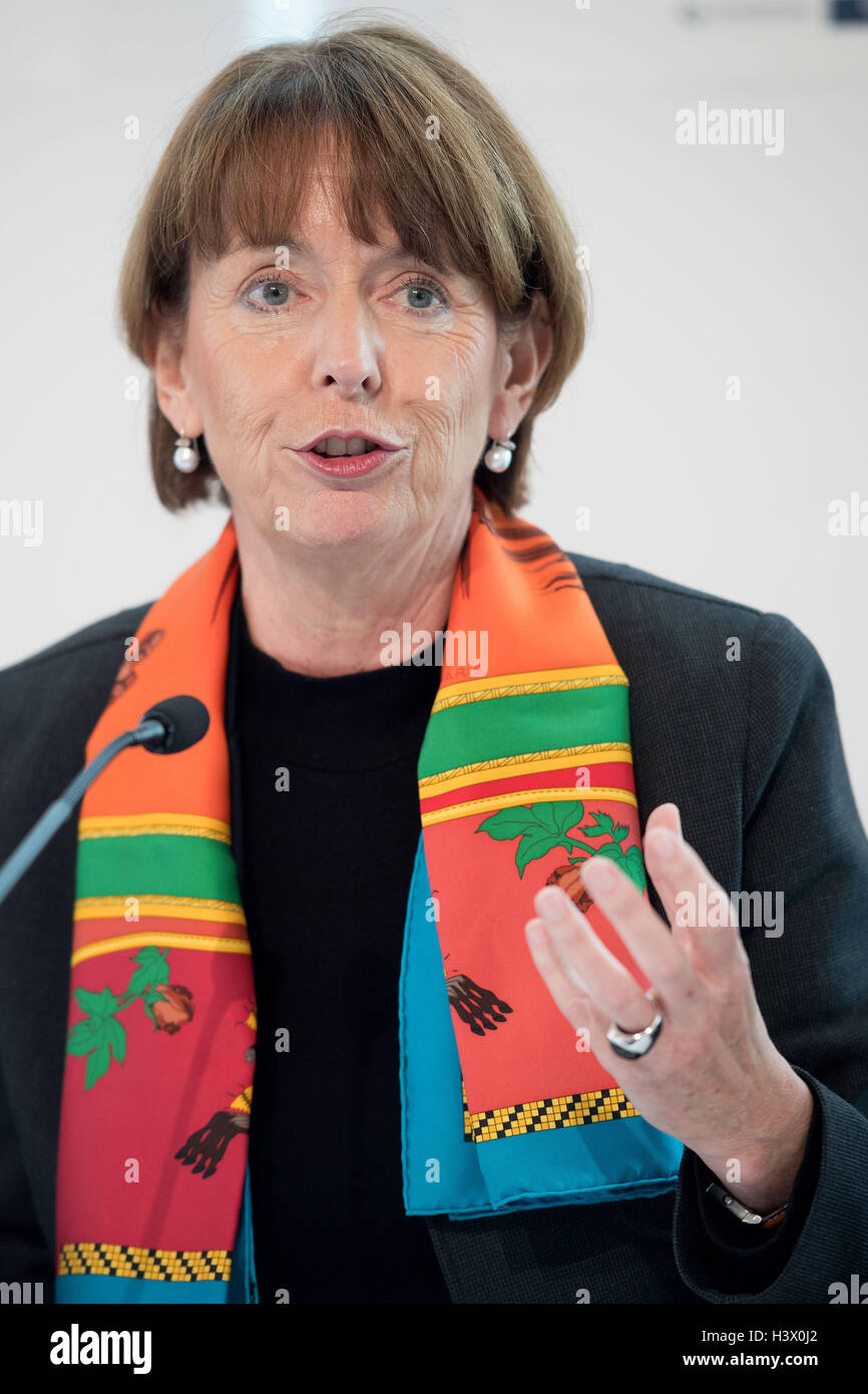 Cologne, Germany. 12th Oct, 2016. Mayor of Cologne, Henriette Reker ...