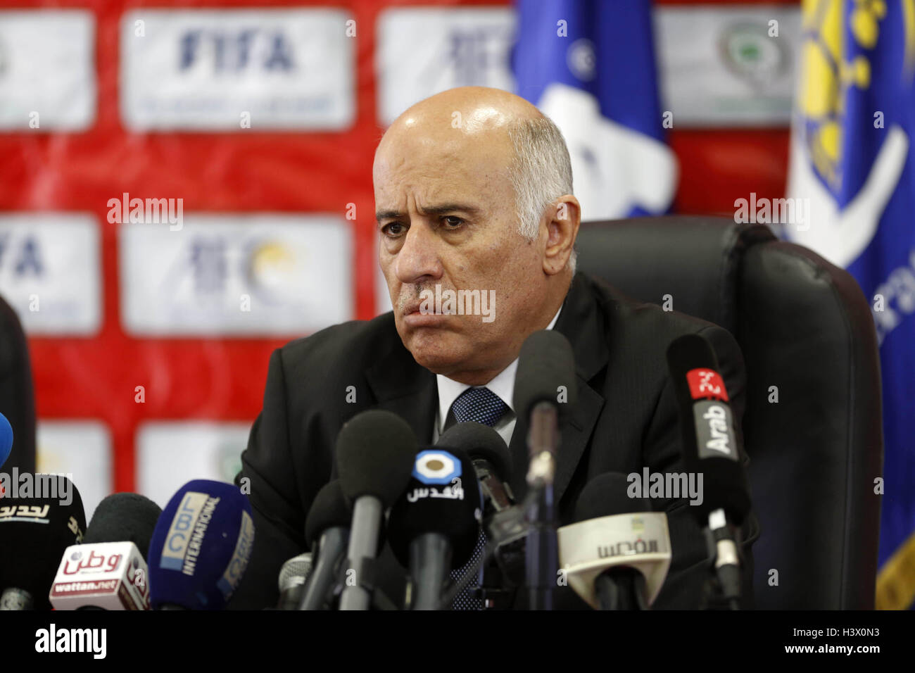 Ramallah, West Bank, Palestinian Territory. 12th Oct, 2016. Palestinian ...