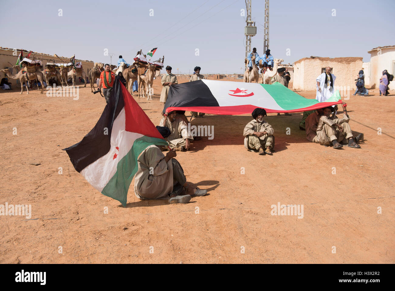 Inauguration parade Fisahara 2016 and the day of the Saharawi Republic ...