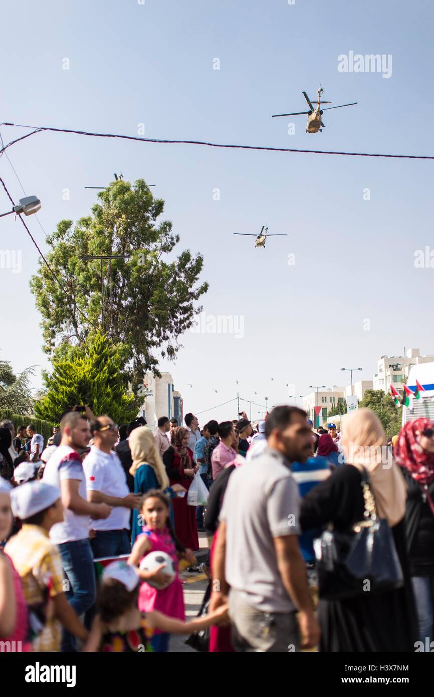 Amman, Amman, Jordan. 3rd June, 2016. Helicopters from the Royal ...