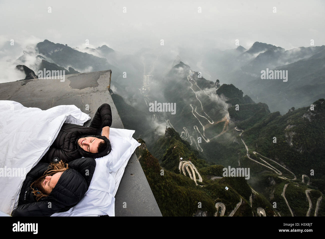 Zhangjiajie, China's Hunan Province. 13th Oct, 2016. Graham Dickinson ...