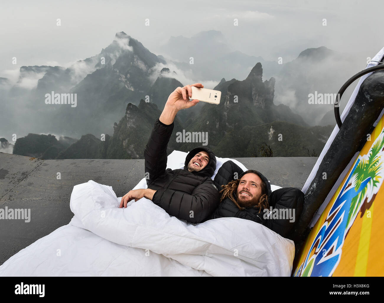 Zhangjiajie, China's Hunan Province. 13th Oct, 2016. Graham Dickinson ...