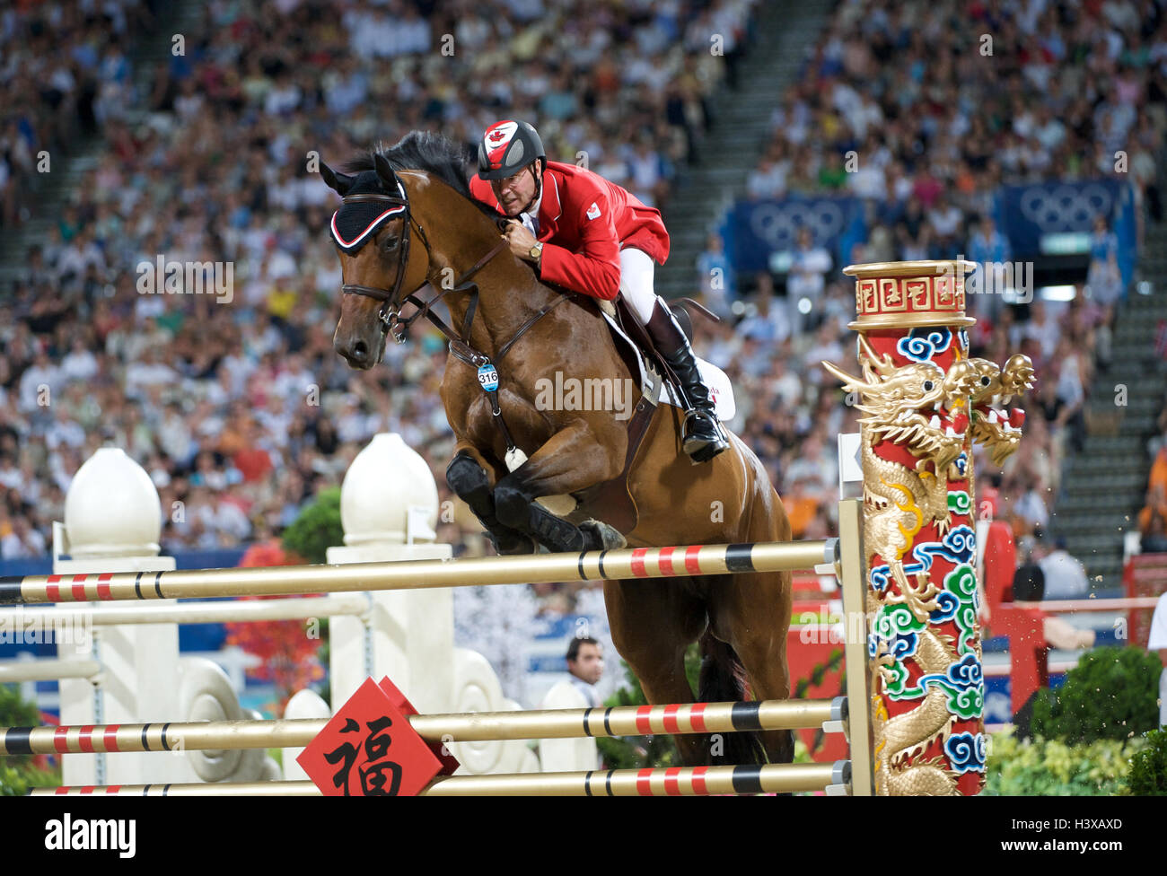 Olympic Games 2008, Hong Kong (Beijing Games) August 2008, Ian Millar ...