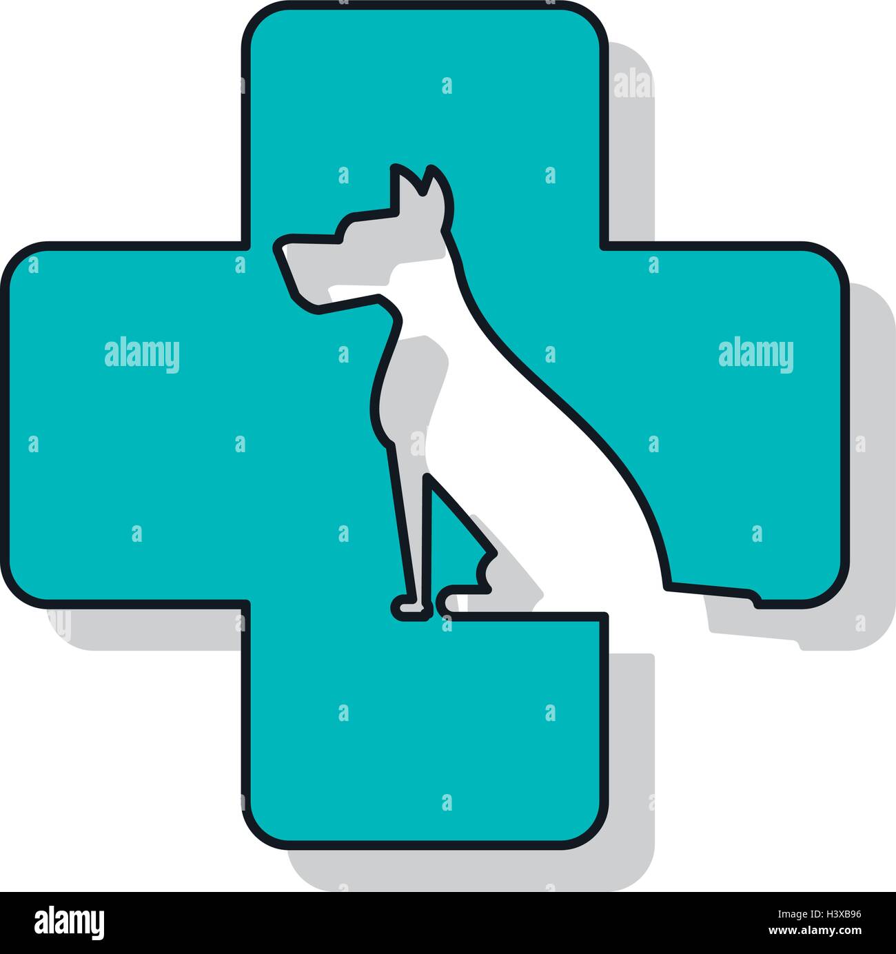 Cross bonding Stock Vector Images - Alamy