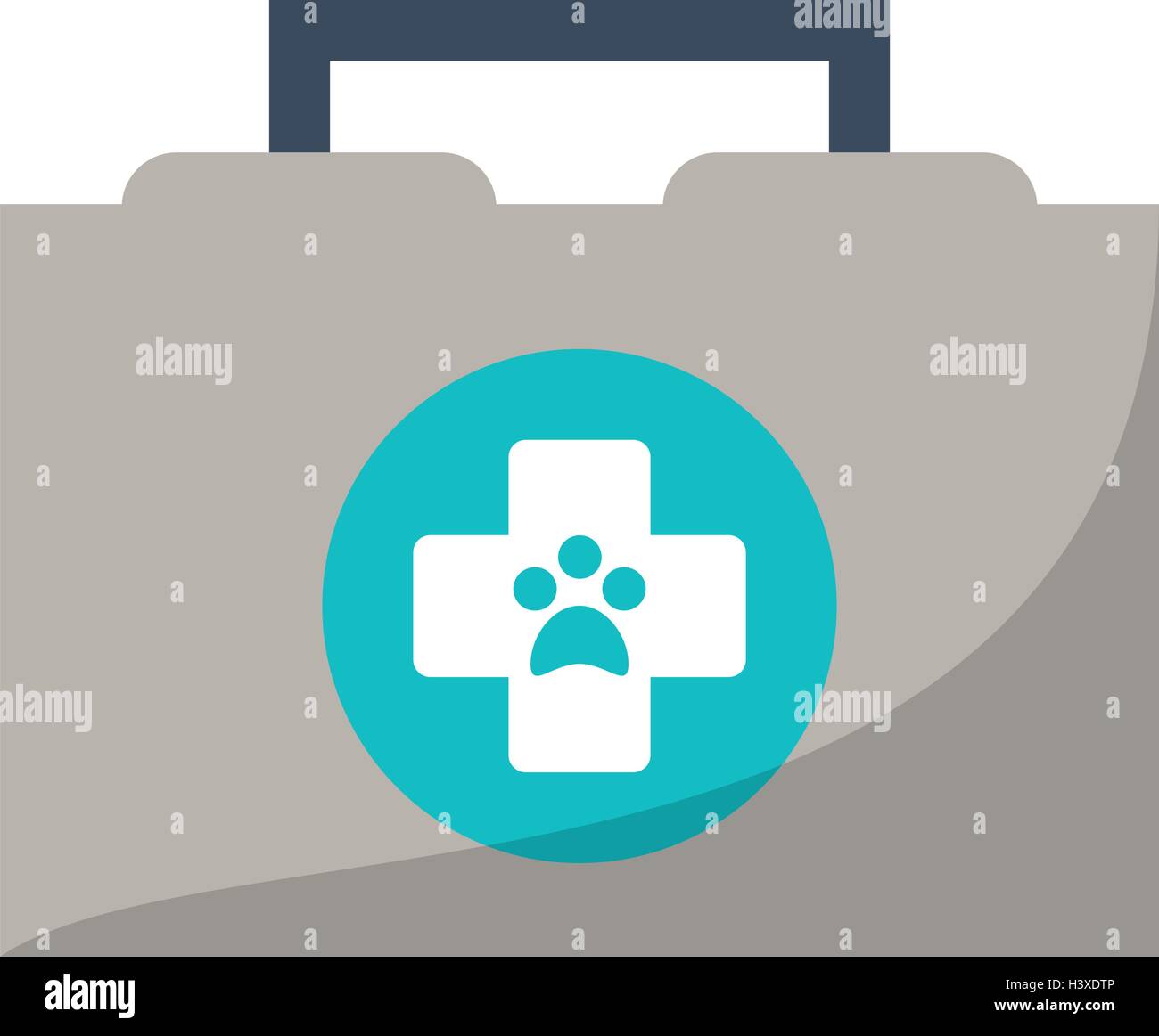 Isolated medical kit and vet design Stock Vector Image & Art - Alamy