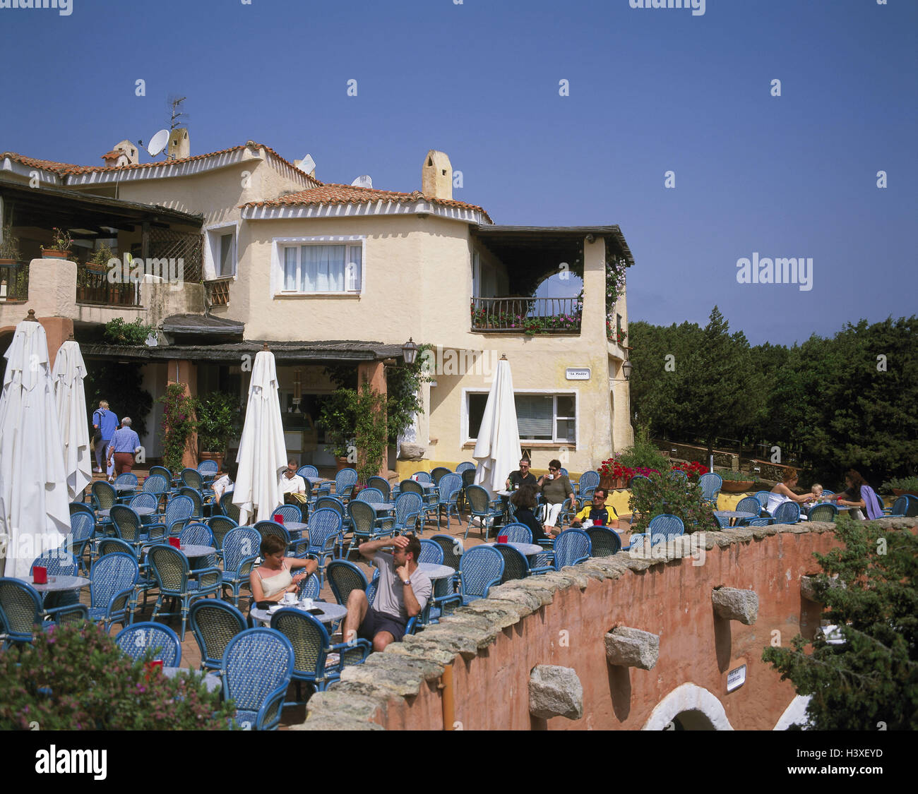 Italy, Sardinia, province Sassari, Costa Smeralda, postage Cervo, local ...