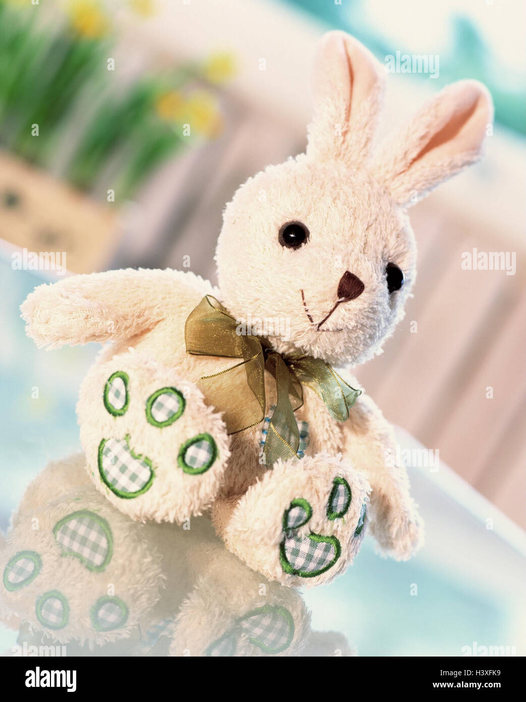 Soft toy, hare Easter, Still life, toys, toys, substance hare, leveret ...