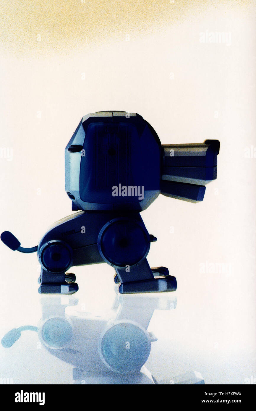 Toys, bot dog, cut out, technology, electronics, bot, dog, Tekno, blue ...