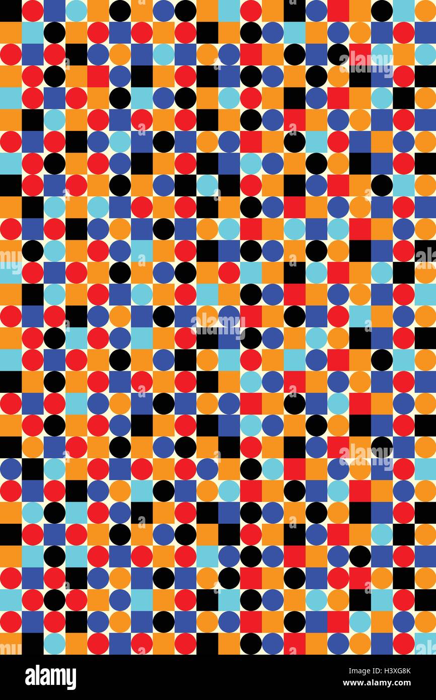 Abstract vector background. Color composition of regular repeated ...