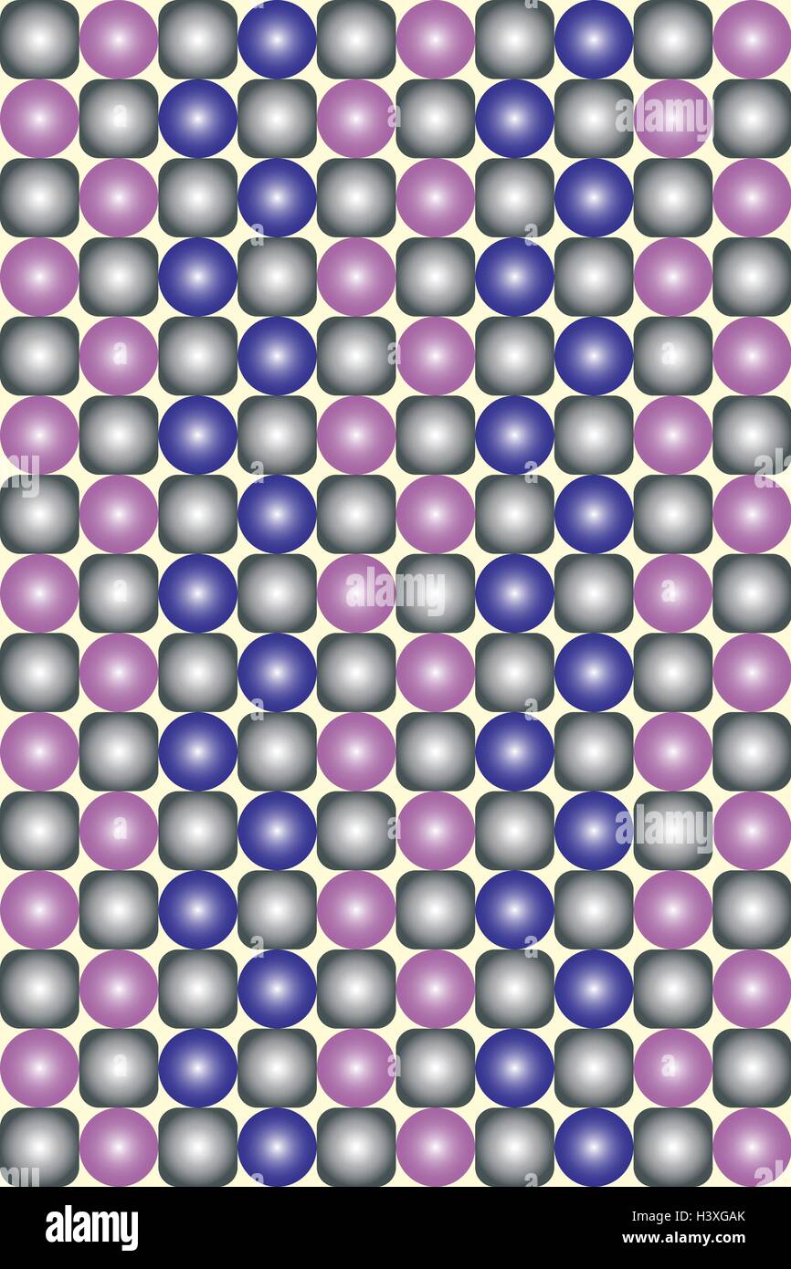 Abstract seamless vector background. Color composition of regular ...