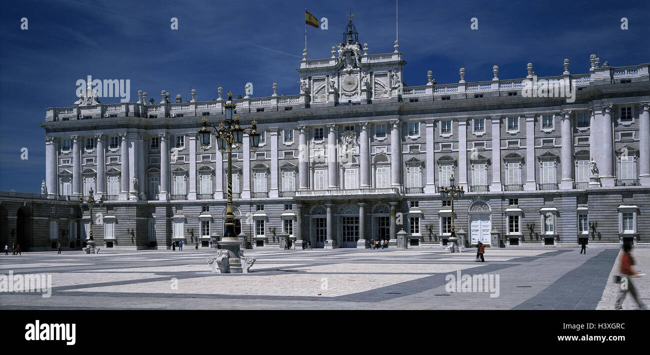 Spain, Madrid, Palacio Real, Zentralspanien, town, capital, king's ...