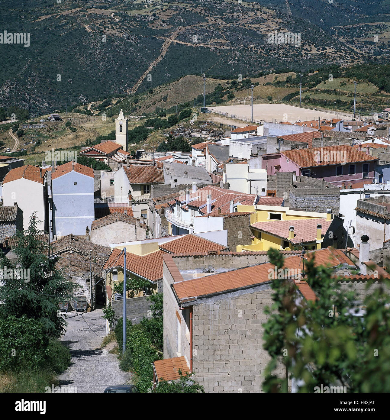 Orgosolo village hi-res stock photography and images - Alamy