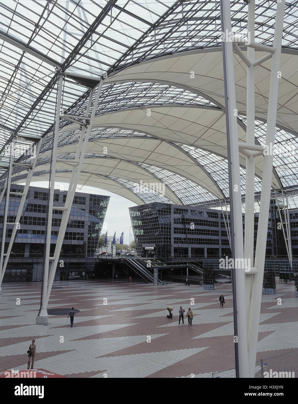 Germany, Bavaria, Munich, airport Franz Joseph Strauss, terminal 2 ...