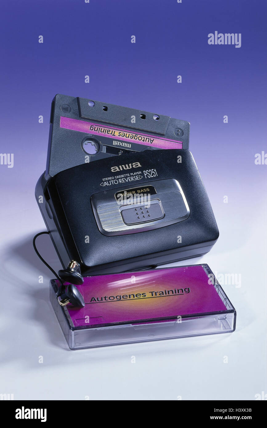 , Still life, autogenous training, cartridge, Walkman, Still life ...