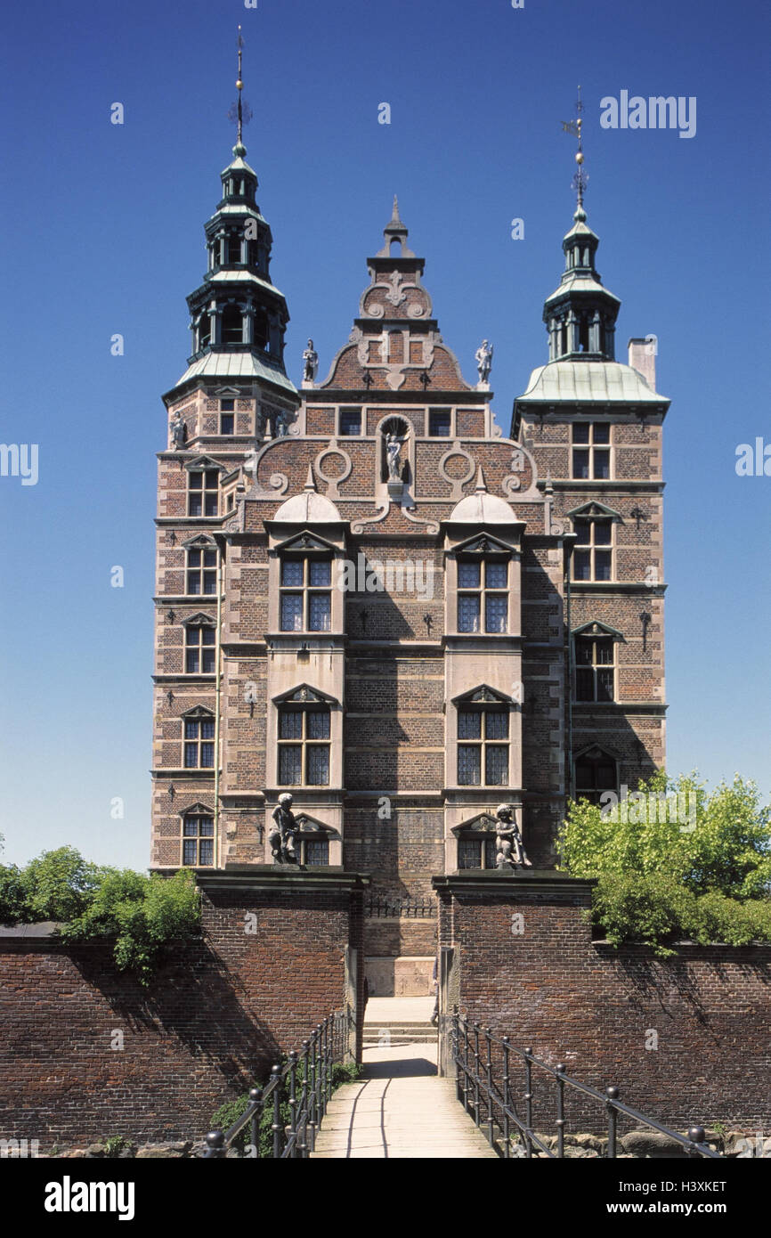 Denmark, Copenhagen, lock, rose credit, in 1606, detail, Scandinavia ...