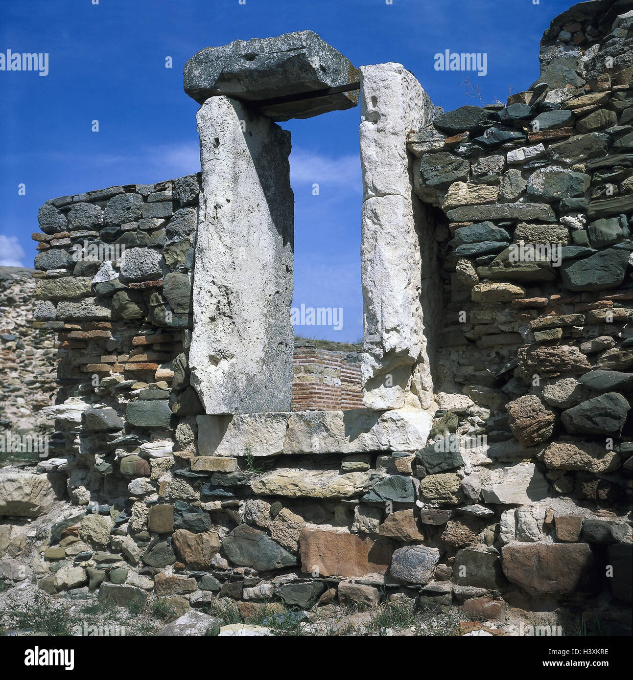 Defensive wall leftovers hi-res stock photography and images - Alamy