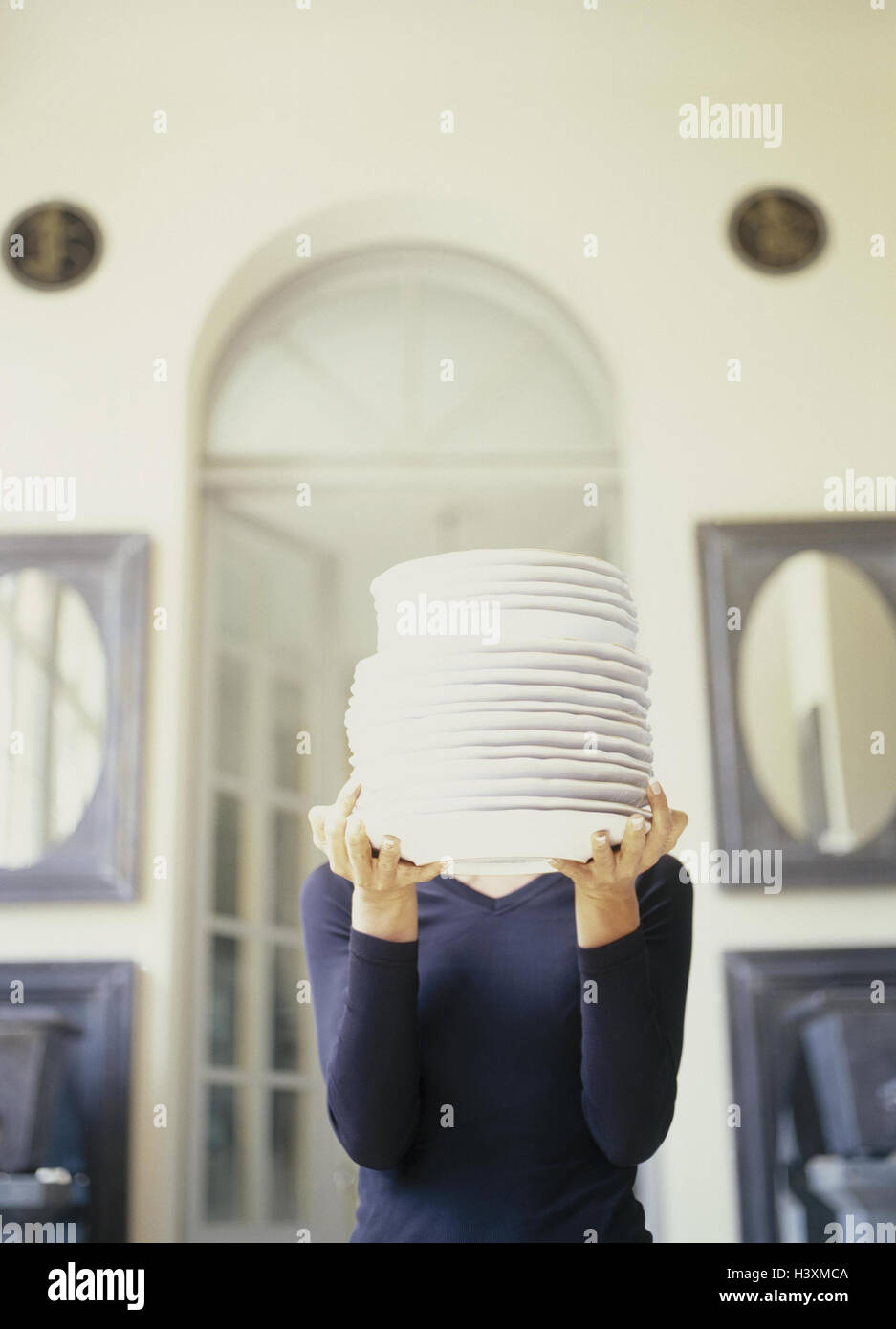 Restaurant, service, plate batch, look, covers, half portrait, work ...