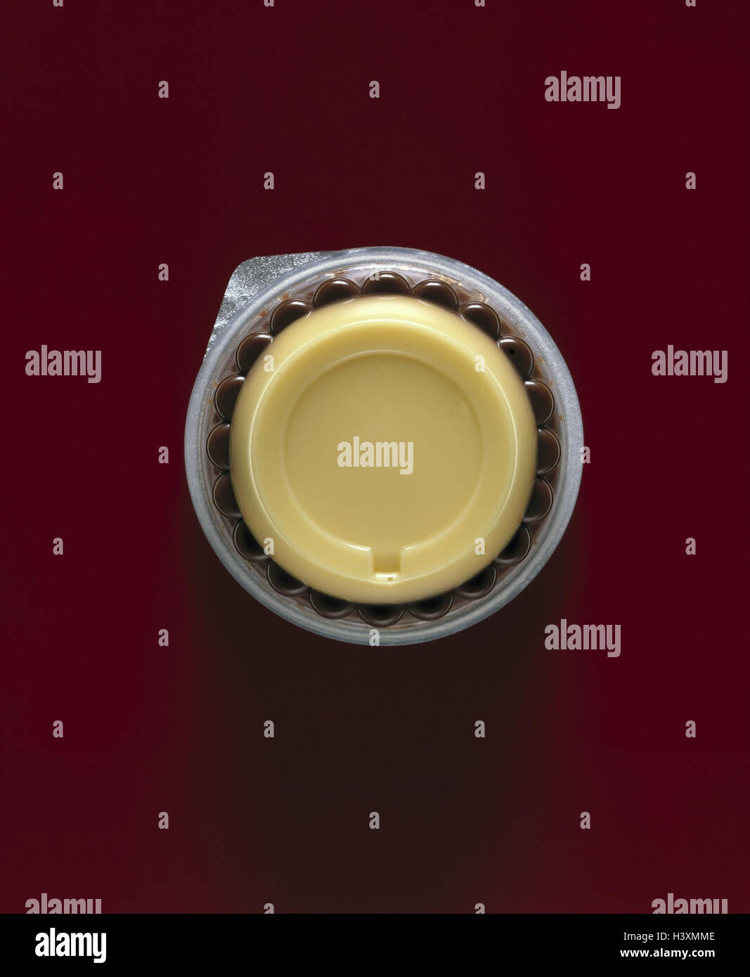 Vanille-Schokopudding, cup,, transparent Pudding, vanilla pudding ...