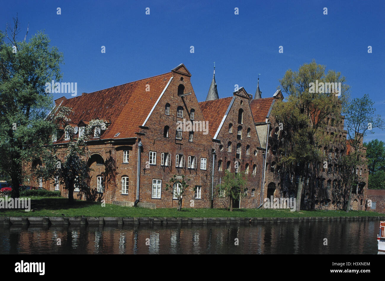 Germany, Schleswig - Holstein, Lübeck, brick building, salt memory ...