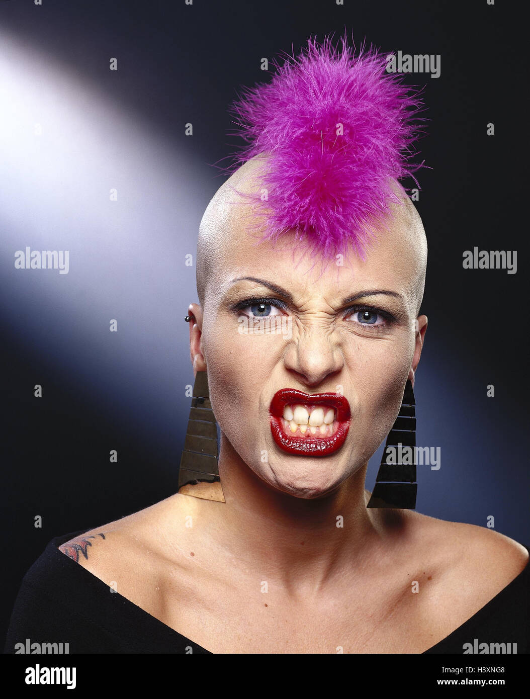 Punk facial play hi-res stock photography and images - Alamy