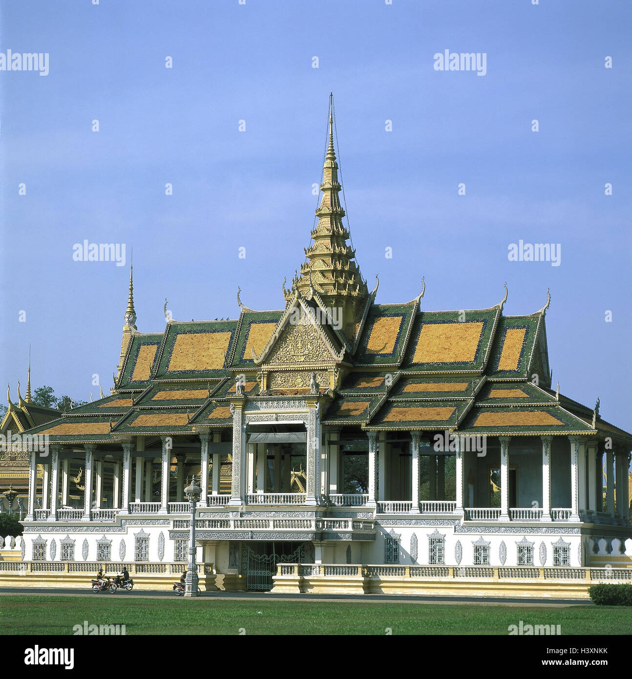 Cambodia, Phnom Penh, king's palace, view, South-East Asia, capital ...