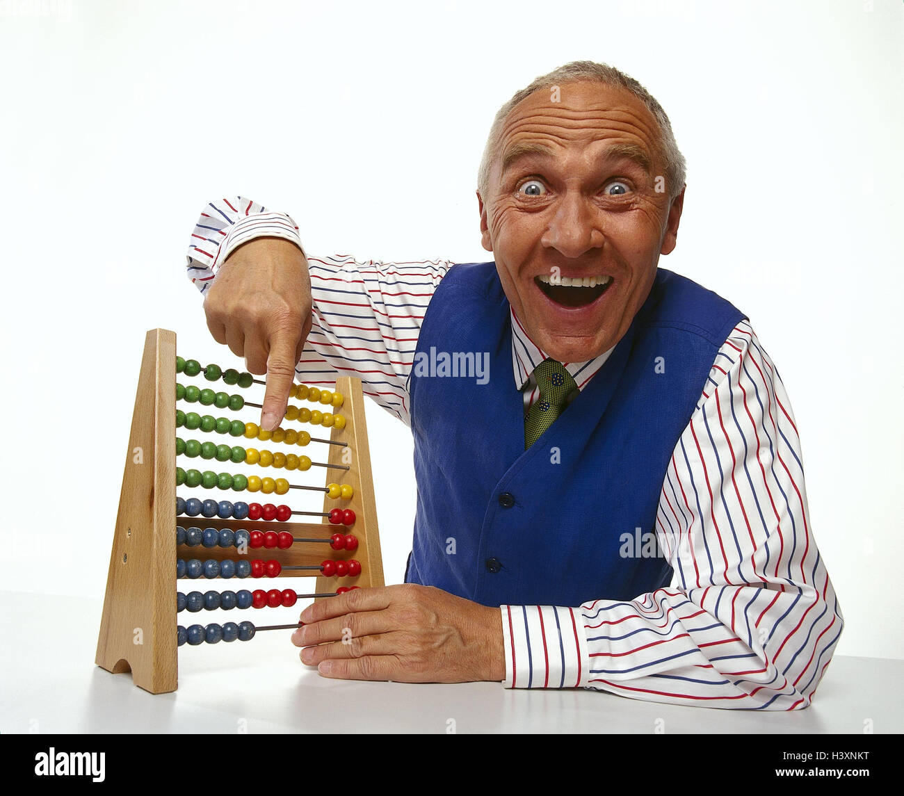 Senior, abacus, gesture, interpret mathematics, man, old, abacus ...