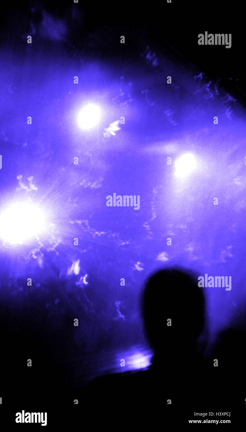 Night heaven, UFO, lights, [M], extraterrestrial, exterritorial, life ...