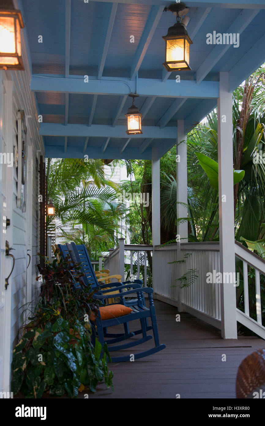 photo of a blue rocker Stock Photo - Alamy