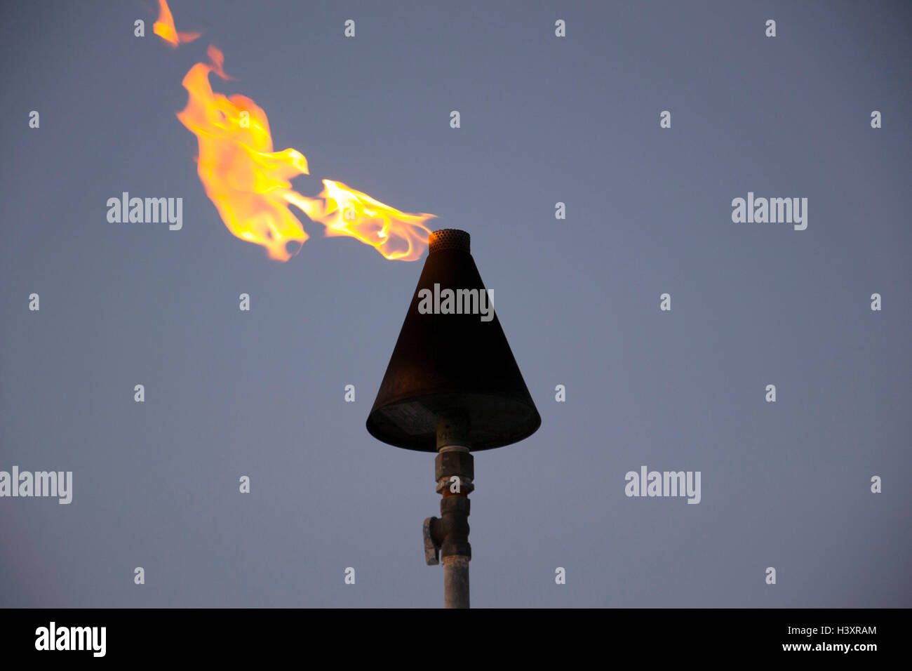 a torch at the beach Stock Photo - Alamy