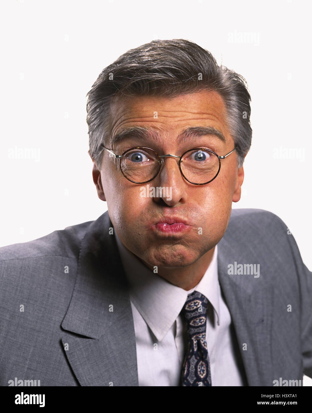 Grey cheeks hi-res stock photography and images - Alamy