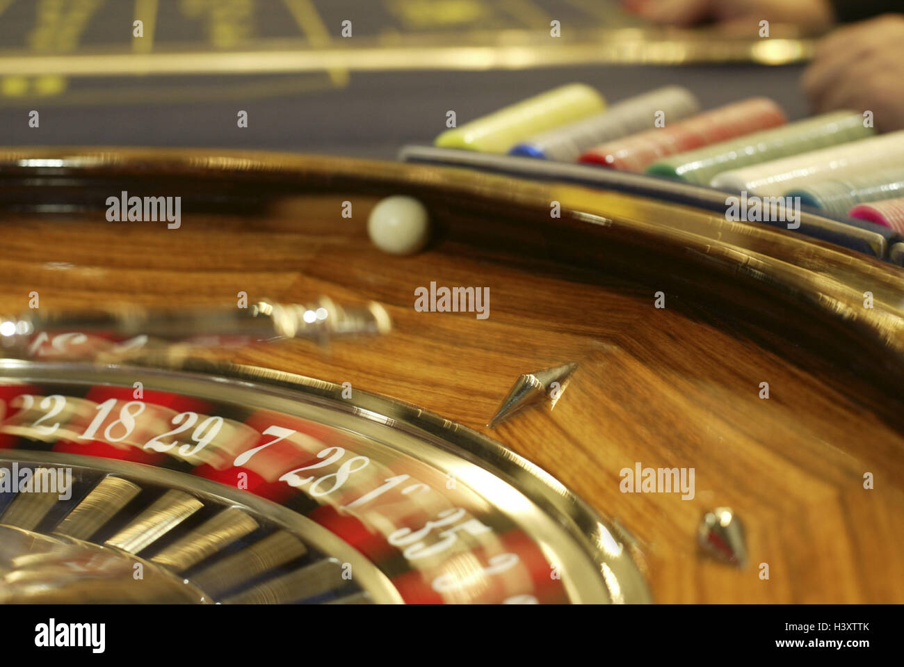 Casino, roulette, detail, blur casino, game chance, game, risk, chance ...