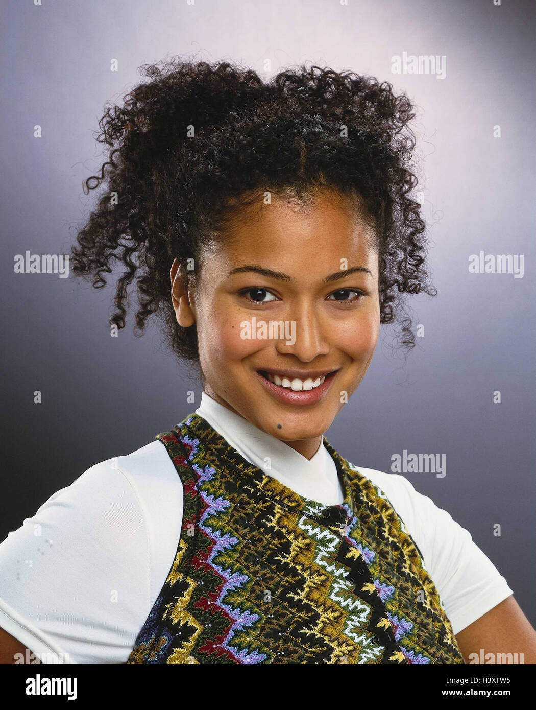 Young persons, non-whites, smile, portrait, Teens, woman, young ...