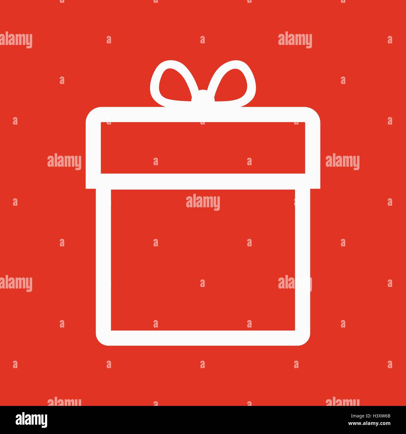 Simple present box art Stock Vector Images - Alamy