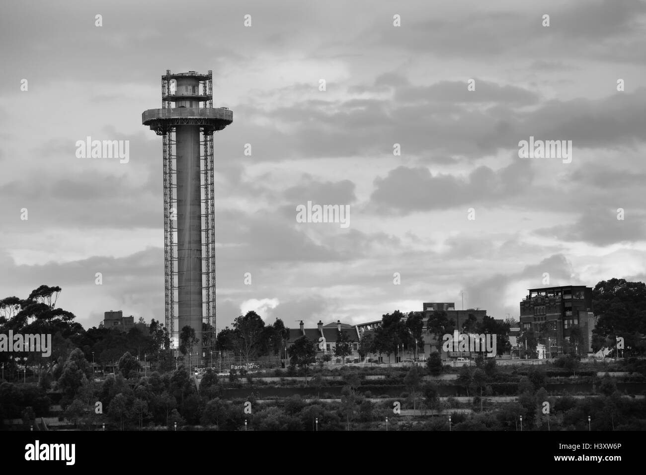 Harbor point tower Black and White Stock Photos & Images - Alamy