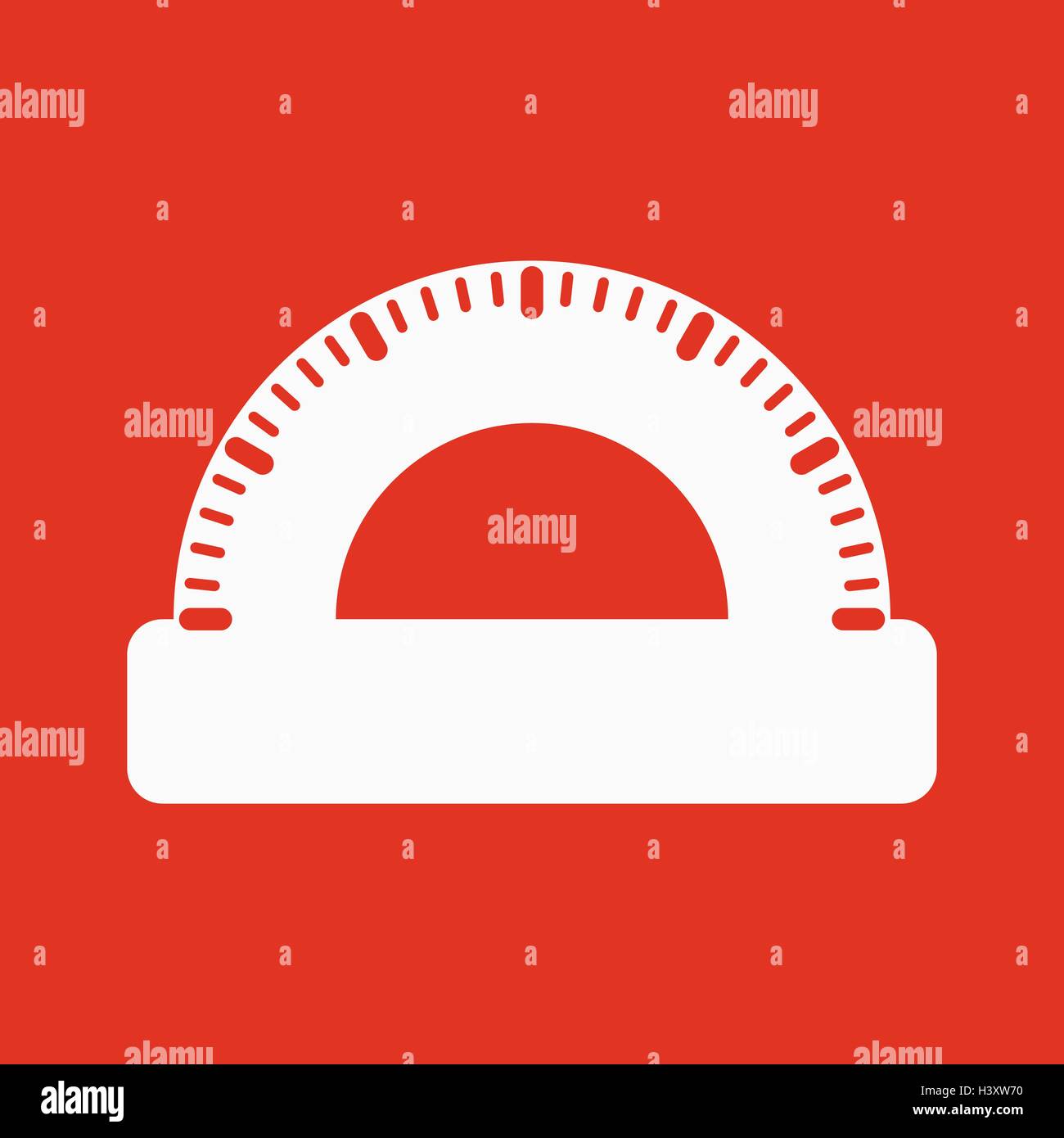 Precision protractor Stock Vector Images - Alamy