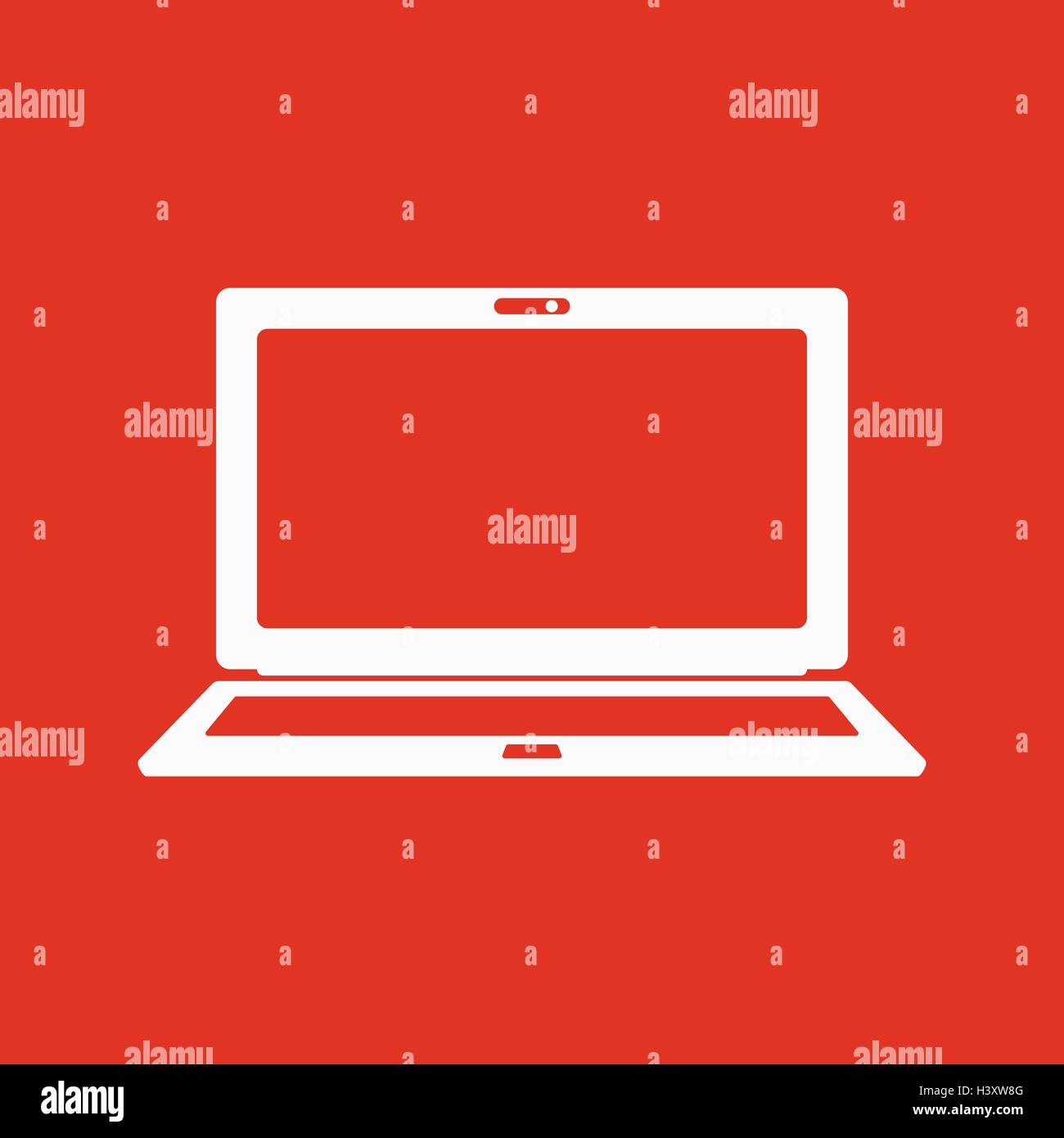 The laptop icon. Notebook symbol Stock Vector Image & Art - Alamy
