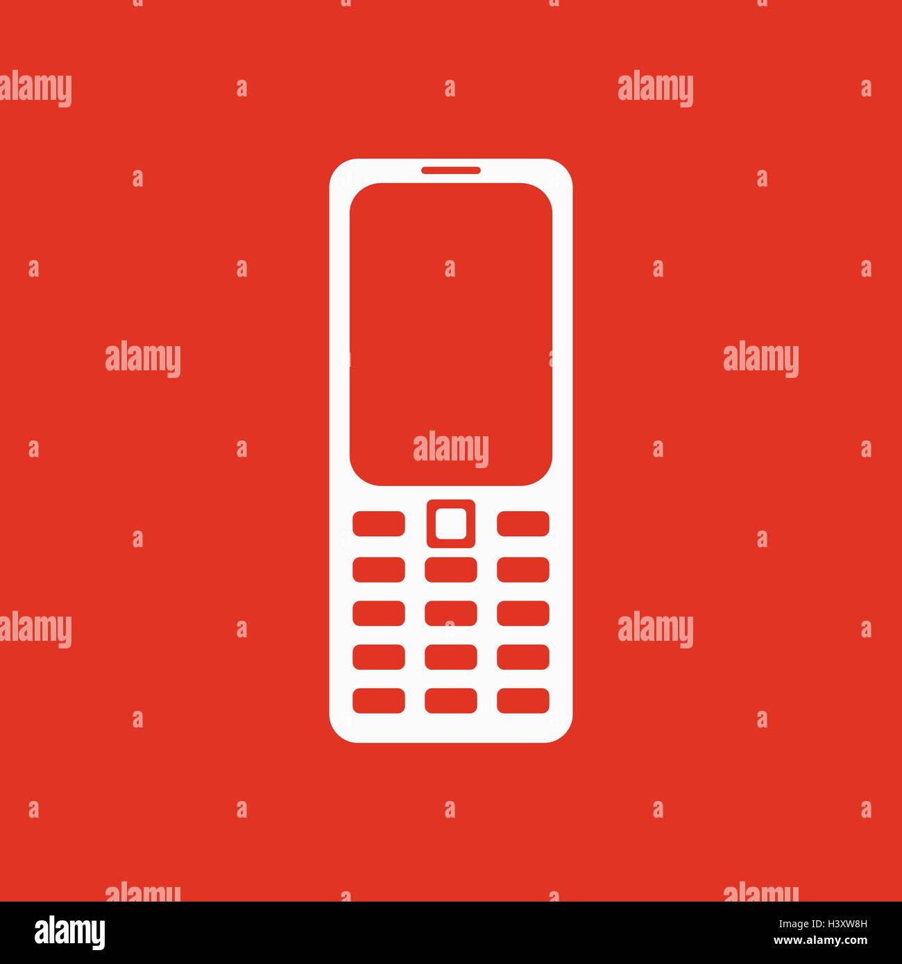 The phone icon. Cellphone symbol Stock Vector Image & Art - Alamy