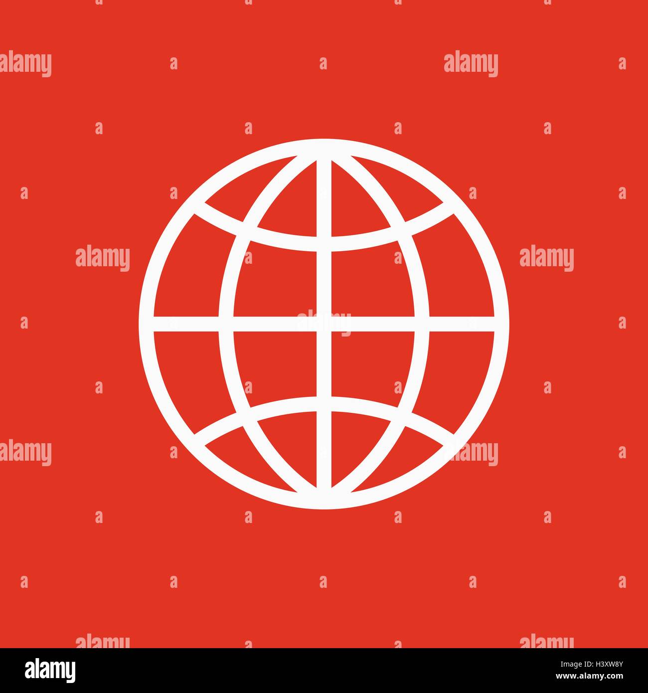 The globe icon. Globe symbol Stock Vector Image & Art - Alamy